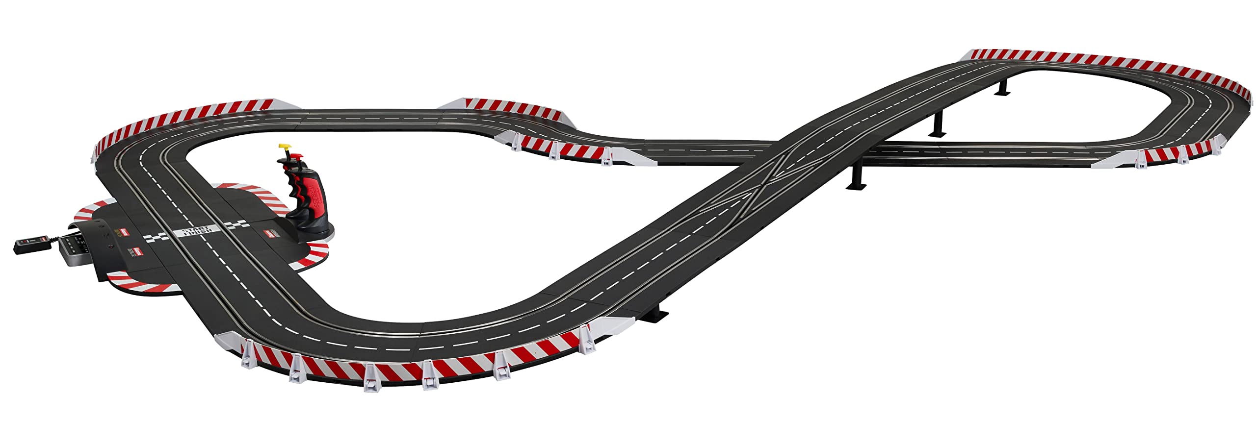 Carrera Digital Electric Slot Car Racing Track Set Includes Two Cars & Two Dual-Speed, D132 Race to Victory