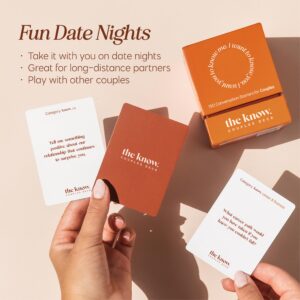 I Know Collection Relationship Cards for Couples – Thoughtful Couple Questions Cards – Get to Know Each Other Love Card Game - Date Night Questions with Premium Cardstock Cards – 150 Fun Questions