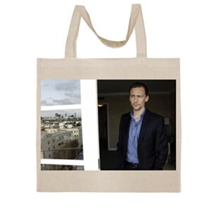 fc carino tom hiddleston - a nice graphic cotton canvas tote bag fca #fcag753914