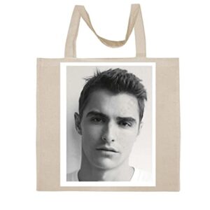 dave franco - a nice graphic cotton canvas tote bag fca #fcag687940