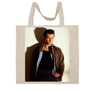 fc carino christian slater - a nice graphic cotton canvas tote bag fca #fcag556552