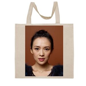 fc carino ziyi zhang - a nice graphic cotton canvas tote bag fca #fcag633054