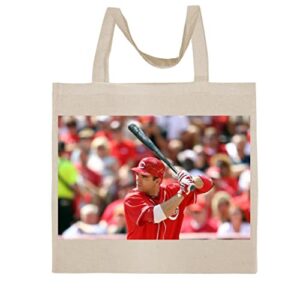 fc carino joey votto - a nice graphic cotton canvas tote bag fca #fcag327917