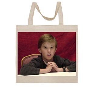 fc carino haley joel osment - a nice graphic cotton canvas tote bag fca #fcag605688