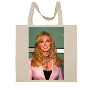 morgan fairchild - a nice graphic cotton canvas tote bag fca #fcag251082