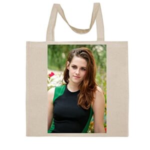 fc carino kristen stewart - a nice graphic cotton canvas tote bag fca #fcag579009