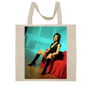 fc carino beatrice dalle - a nice graphic cotton canvas tote bag fca #fcag440461