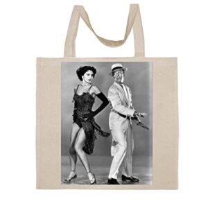 cyd charisse - a nice graphic cotton canvas tote bag fca #fcag302918