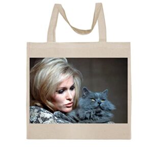 fc carino ursula andress - a nice graphic cotton canvas tote bag fca #fcag924101