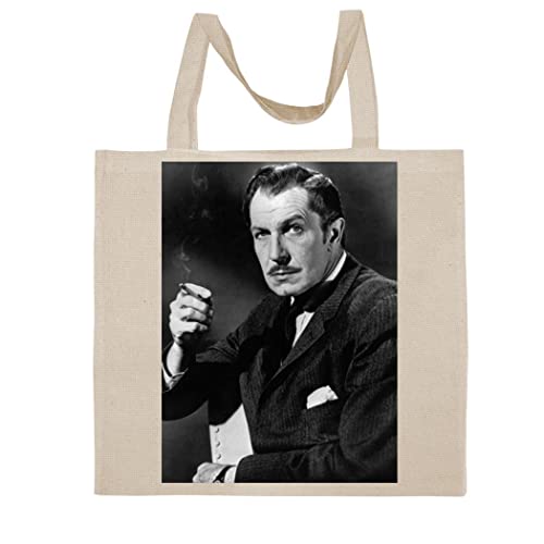 FC Carino Vincent Price - A Nice Graphic Cotton Canvas Tote Bag FCA #FCAG839604