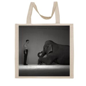 fc carino david bryne - a nice graphic cotton canvas tote bag fca #fcag541417