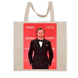 fc carino tom hiddleston - a nice graphic cotton canvas tote bag fca #fcag2474508