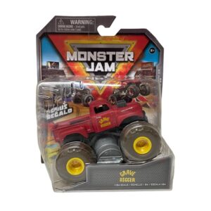 mjam monster jams vintage retro grave digger, 1:64 scale diecast truck series 23