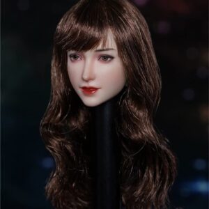 HiPlay 1/6 Scale Female Figure Head Sculpt, Charming Girl Doll Head for 12 Inch Action Figure TBLeague JIAOUDOLL HS108(C)