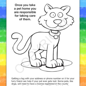 ZOCO - Healthy Pets are Happy Pets - Kids Coloring Books (50 Bulk Pack, Without Crayons) - Love Animals, Furry Friends - Vet, Pet Store Handout - Games, Puzzles, Activities for Kids