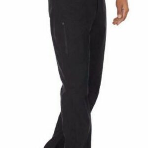 Eddie Bauer Men's Fleece Lined 2-Way Stretch Tech Pant (34W x 32L, Black)