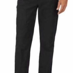 Eddie Bauer Men's Fleece Lined 2-Way Stretch Tech Pant (34W x 32L, Black)