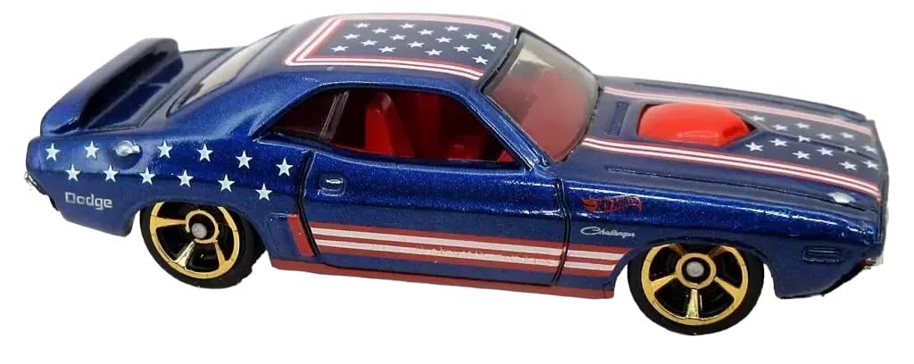 Hot Wheels 2022 - '71 Dodge Challenge - HW Stars & Stripes - 3/8