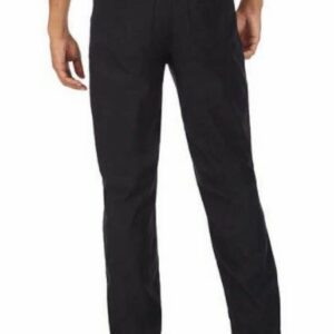 Eddie Bauer Men's Fleece Lined 2-Way Stretch Tech Pant (34W x 32L, Black)