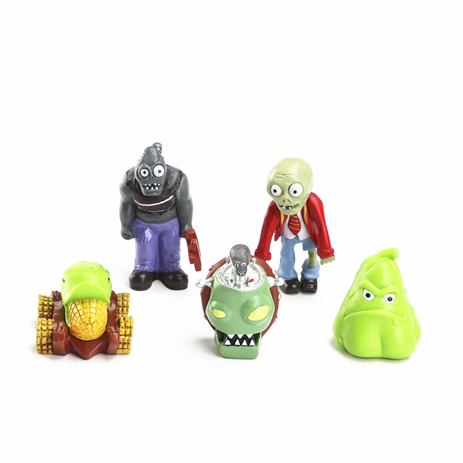 JHESAO 10PCS Plants PVZ Toys Set Action Figures Zombies PVZ PVC Toy New, Great Gifts for Kids and Fans, Birthday and Party