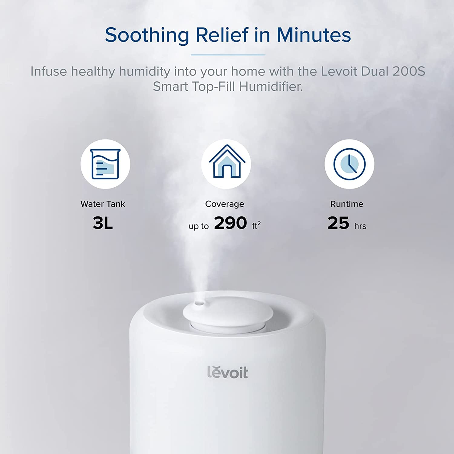 LEVOIT Smart Humidifiers and Replacement Filter