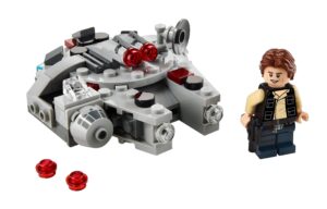 lego star wars millennium falcon microfighter building toy set;; awesome construction toy for creative kids