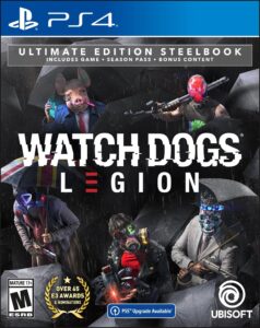 watch dogs: legion ultimate steelbook edition (exclusive) playstation 4