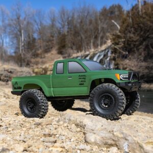 Axial RC Truck 1/10 SCX10 III Base Camp 4WD Rock Crawler Brushed RTR (Batteries and Charger Not Included), Green, AXI03027T2