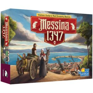 rio grande games ach messina 1347 - strategy board game, rio grande games, ages 14+, 1-4 players, 90-120 min