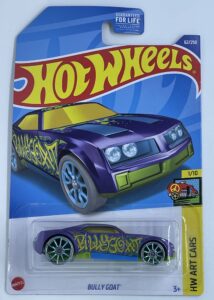 hot wheels - bully goat - hw art cars 1/10 [purple] 62/250