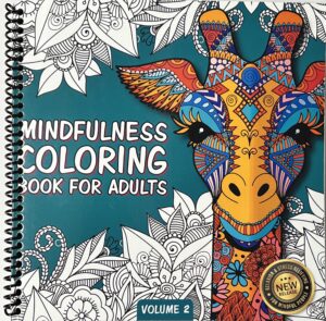 mindfulness coloring book for adults: zen coloring book for mindful people | adult coloring book with stress relieving designs animals, mandalas, ... adhd, loss of anxiety, relaxion, meditation | spiraling freedom tm