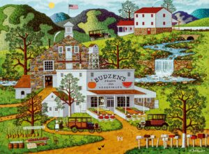 buffalo games - charles wysocki - budzens - 1000 piece jigsaw puzzle