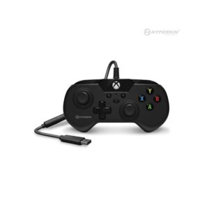 hyperkin x91 wired controller for xbox series x | s/xbox one/windows 10/11 - officially licensed by xbox (black)