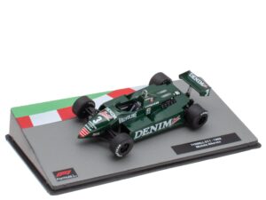 opo 10 - miniature car formula 1 1/43 compatible with tyrrell 011 - michele alboreto - 1982 - f1 fd046