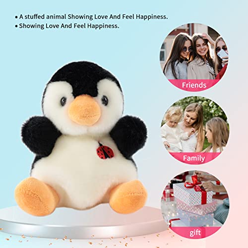 Sew Butiful 8" Penguin Stuffed Animals Plush, Cute Plushies for Animal Themed Parties Teacher Student Award, Animal Toys for Boys, Girls, Great for Nursery, Room Decor, Bed