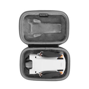 carrying case for dji mini 3 pro, compact storage bag portable carrying case compatible with dji mini 3 pro drone