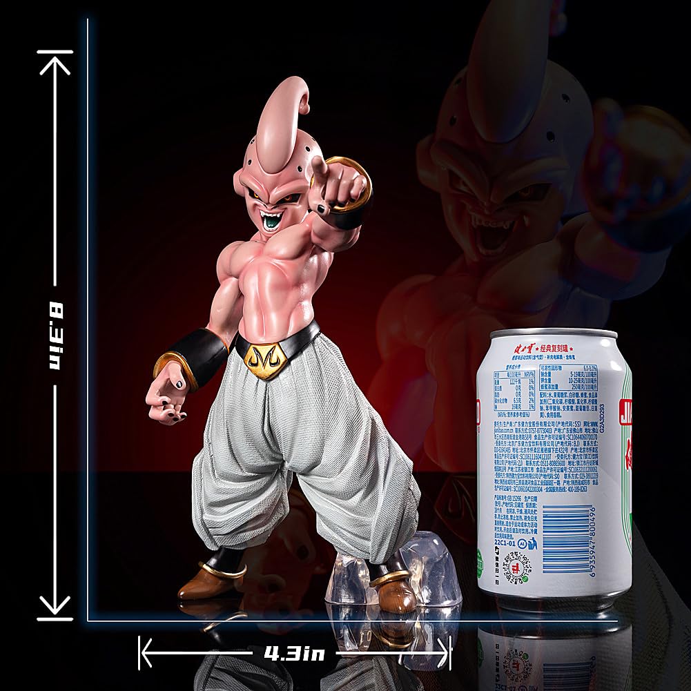 KELAKE GK DBZ Majin Buu/Kid Buu Actions Figure Statue Figurine Collection Birthday Gifts PVC 8.5 Inch