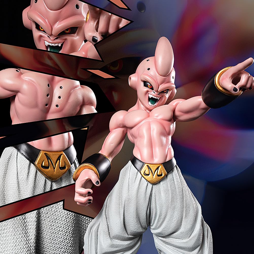 KELAKE GK DBZ Majin Buu/Kid Buu Actions Figure Statue Figurine Collection Birthday Gifts PVC 8.5 Inch