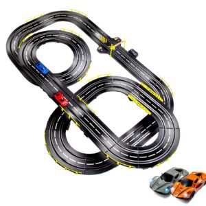 searcnos 7.2m tracer racers electric slot car vehicle playsets r/c high speed remote control splicing track large racing track splicing track present race track sets