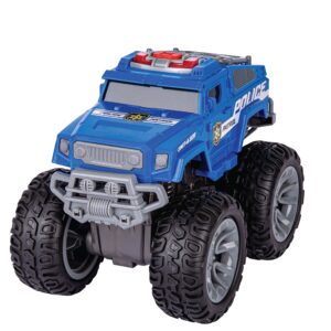 madzee monster truck toy for kids - toy monster truck for boys and girls - flashing light and realistic sounds for all ages - perfect toddler gift birthday party, christmas