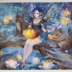 Fantasy North Yuma Velric - Renegade Fairy - TCG Playmat and Mouse Pad - 24 x 14 inches