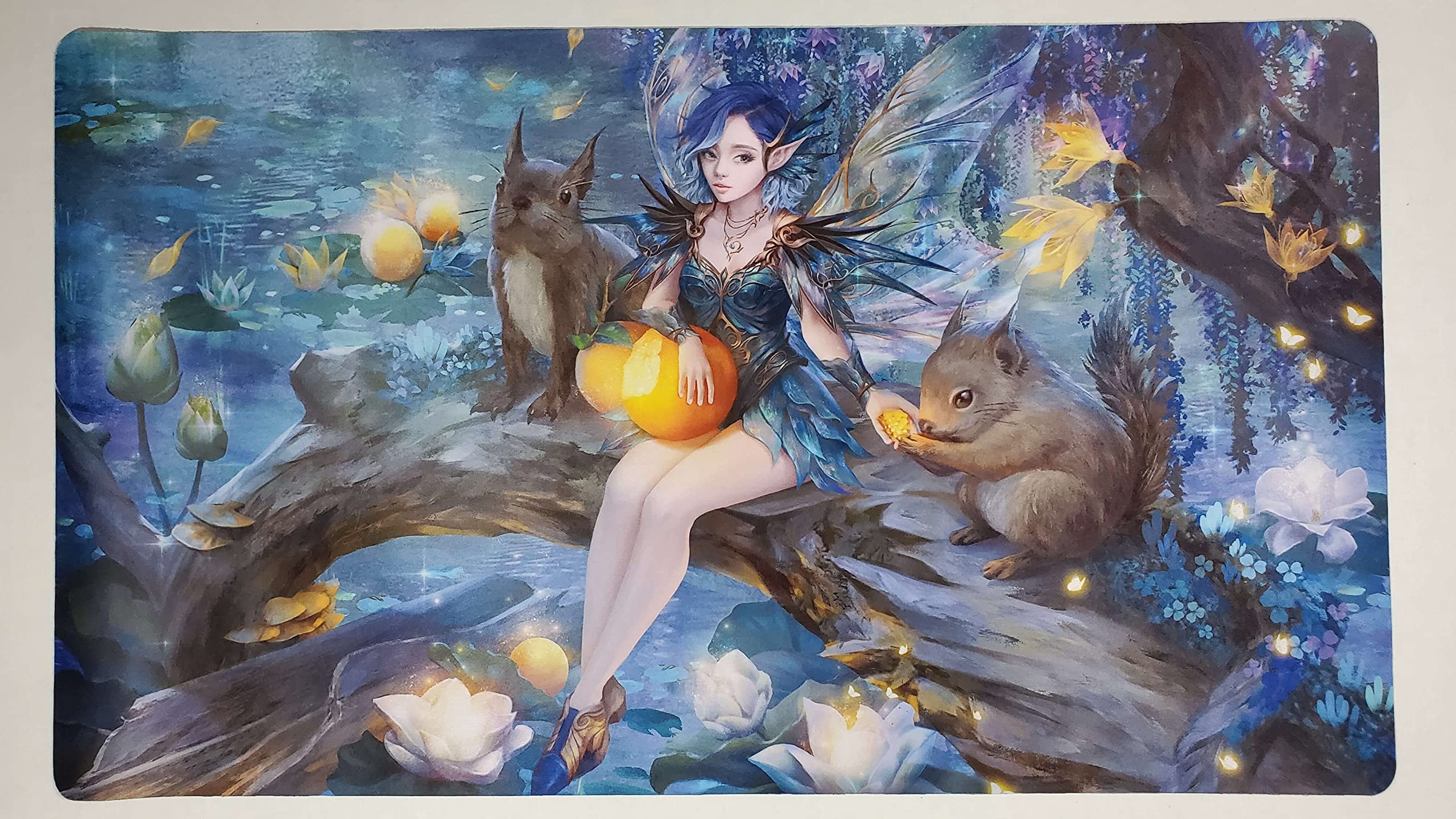 Fantasy North Yuma Velric - Renegade Fairy - TCG Playmat and Mouse Pad - 24 x 14 inches