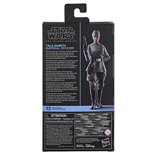 STAR WARS The Black Series Tala (Imperial Officer), OBI-Wan Kenobi 6-Inch Collectible Action Figures, Ages 4 and Up