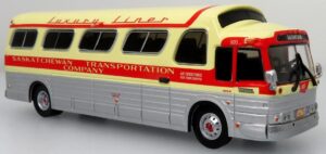 iconic replicas gm pd4107-buffalo coach saskatchewan transportation company canada 1:87-ho scale new in the box