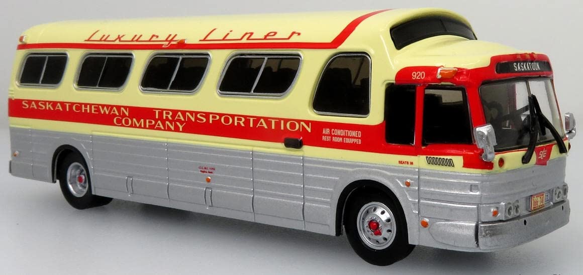 Iconic Replicas GM PD4107-Buffalo Coach Saskatchewan Transportation Company Canada 1:87-HO Scale New in The Box