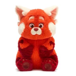 red plush toy, red meilin panda doll, new stuffed animal pillow for kids and fans birthday party and festival present