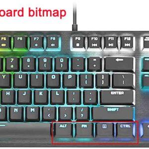 Keyboard Skin Compatible with Corsair K60 RGB Pro/Corsair K60 RGB Pro SE/Corsair K60 RGB Pro Low Profile Mechanical Gaming Keyboard, Corsair Wired K60 RGB Pro Mechanical Gaming Keyboard (Clear)