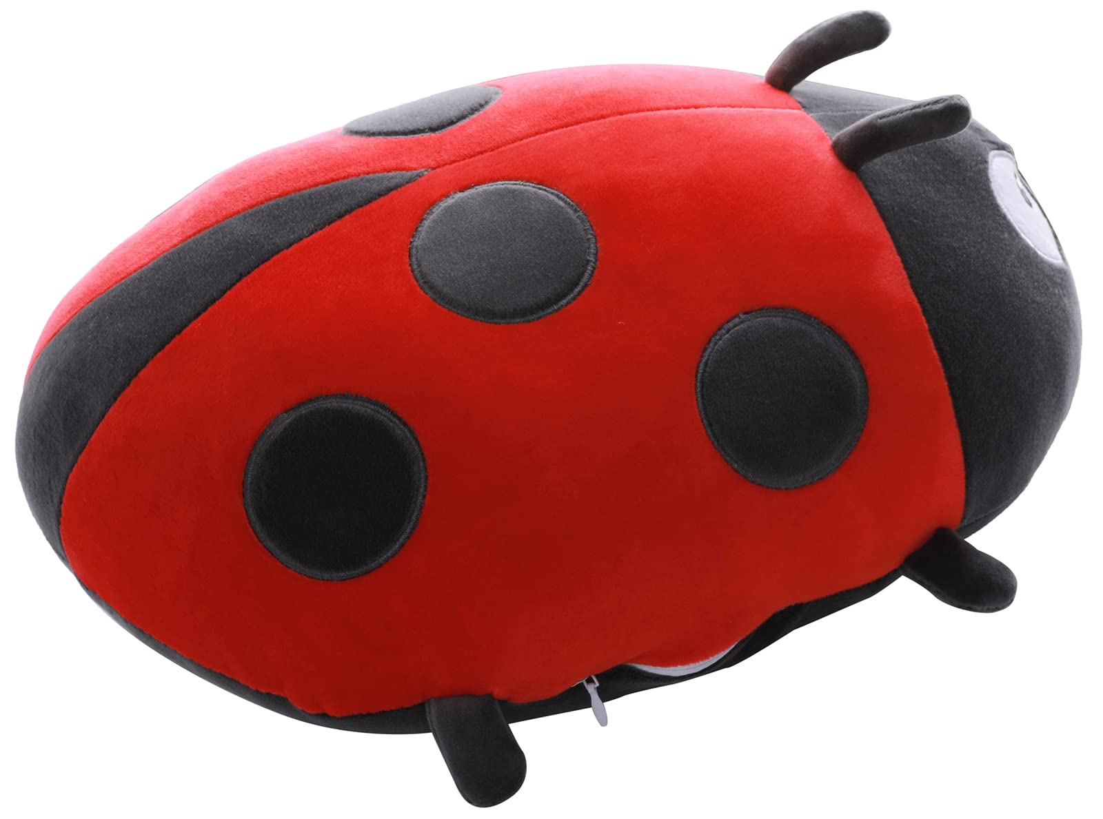 Cute 15.7 Inch Ladybug Stuffed Animals,Ladybird Plush Toys Pillow Anime Lady Beetle Plushie Hugging Pillow Ladybug Doll Gift for Kids and Lovers in Birthday, Christmas, Valentine's Day...