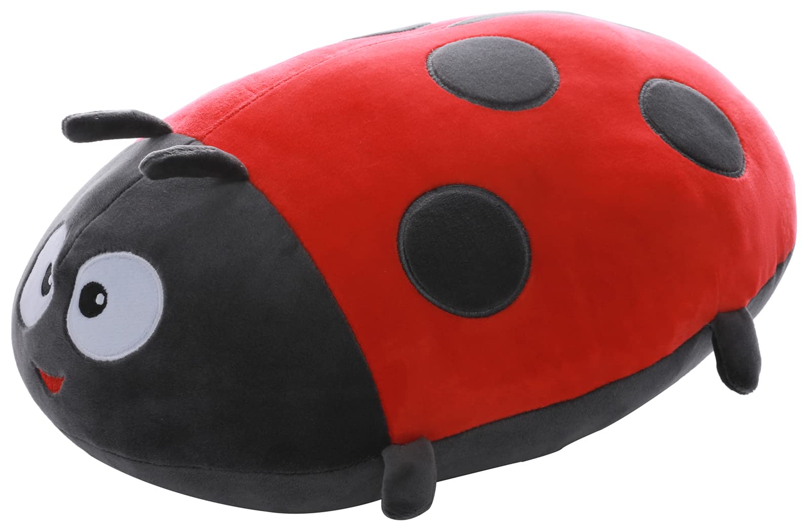 Cute 15.7 Inch Ladybug Stuffed Animals,Ladybird Plush Toys Pillow Anime Lady Beetle Plushie Hugging Pillow Ladybug Doll Gift for Kids and Lovers in Birthday, Christmas, Valentine's Day...