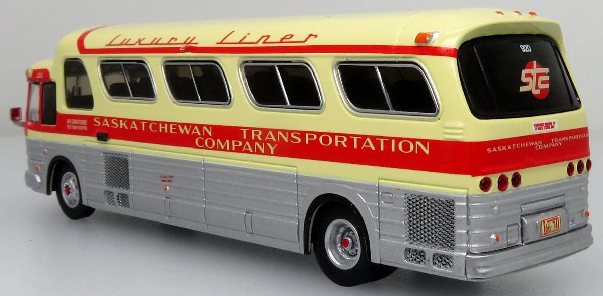 Iconic Replicas GM PD4107-Buffalo Coach Saskatchewan Transportation Company Canada 1:87-HO Scale New in The Box